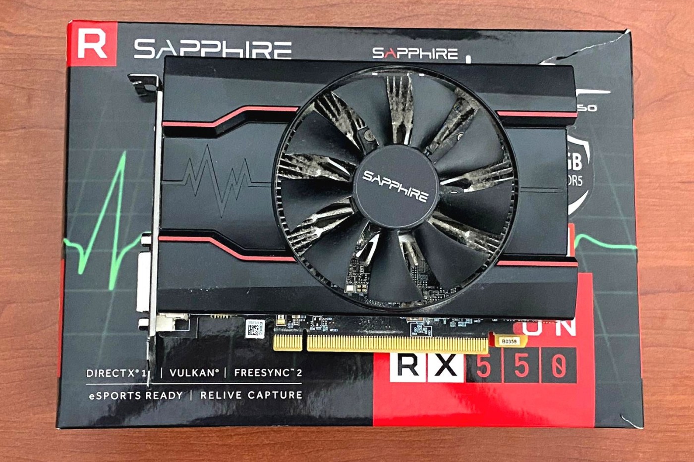 AMD RX550 4GB OC KIBRISTAILAN.COM